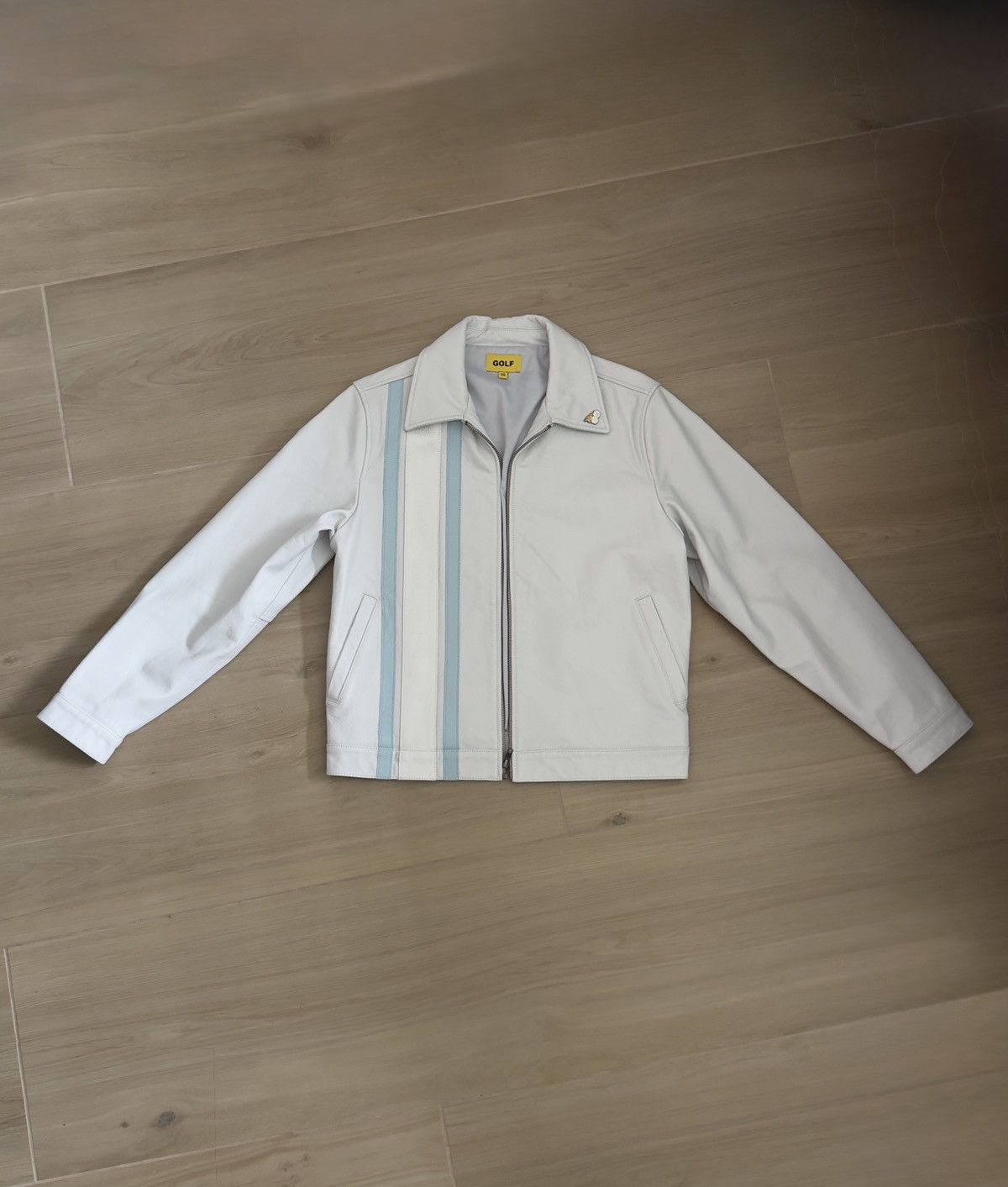 Golf Wang × Golf le Fleur Golf Wang Rolling Sevens Leather Jacket | Grailed