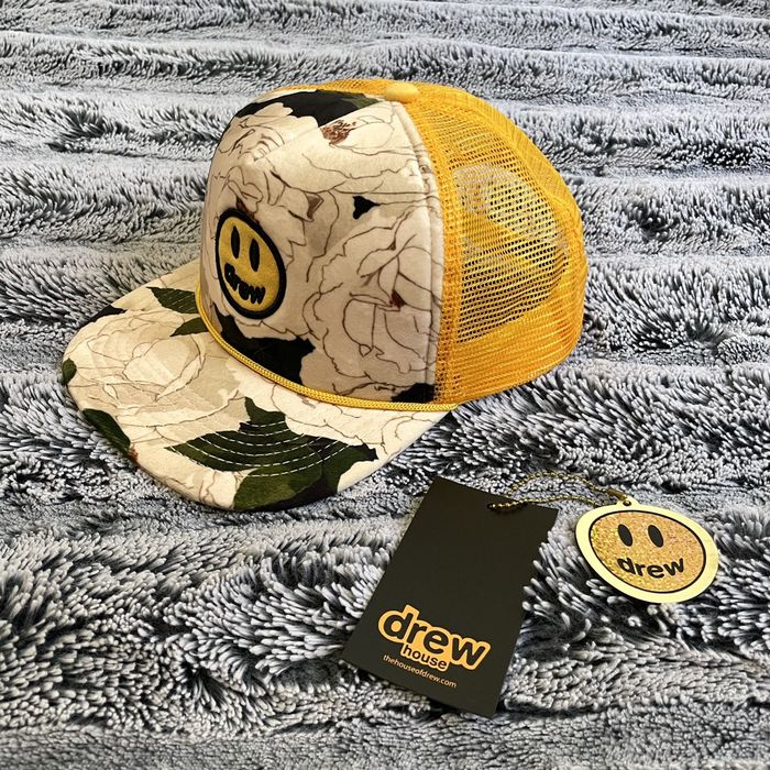 Drew House Drew House Iceberg Roses Velvet Mascot Trucker Hat | Grailed