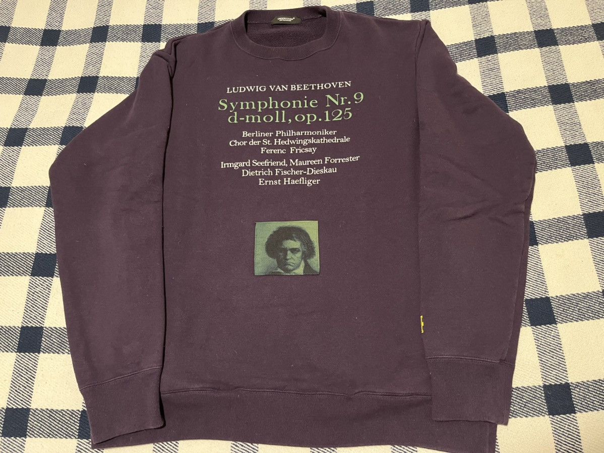 Undercover Grumpy Beethoven 9th sweatshirt size 4 | Grailed