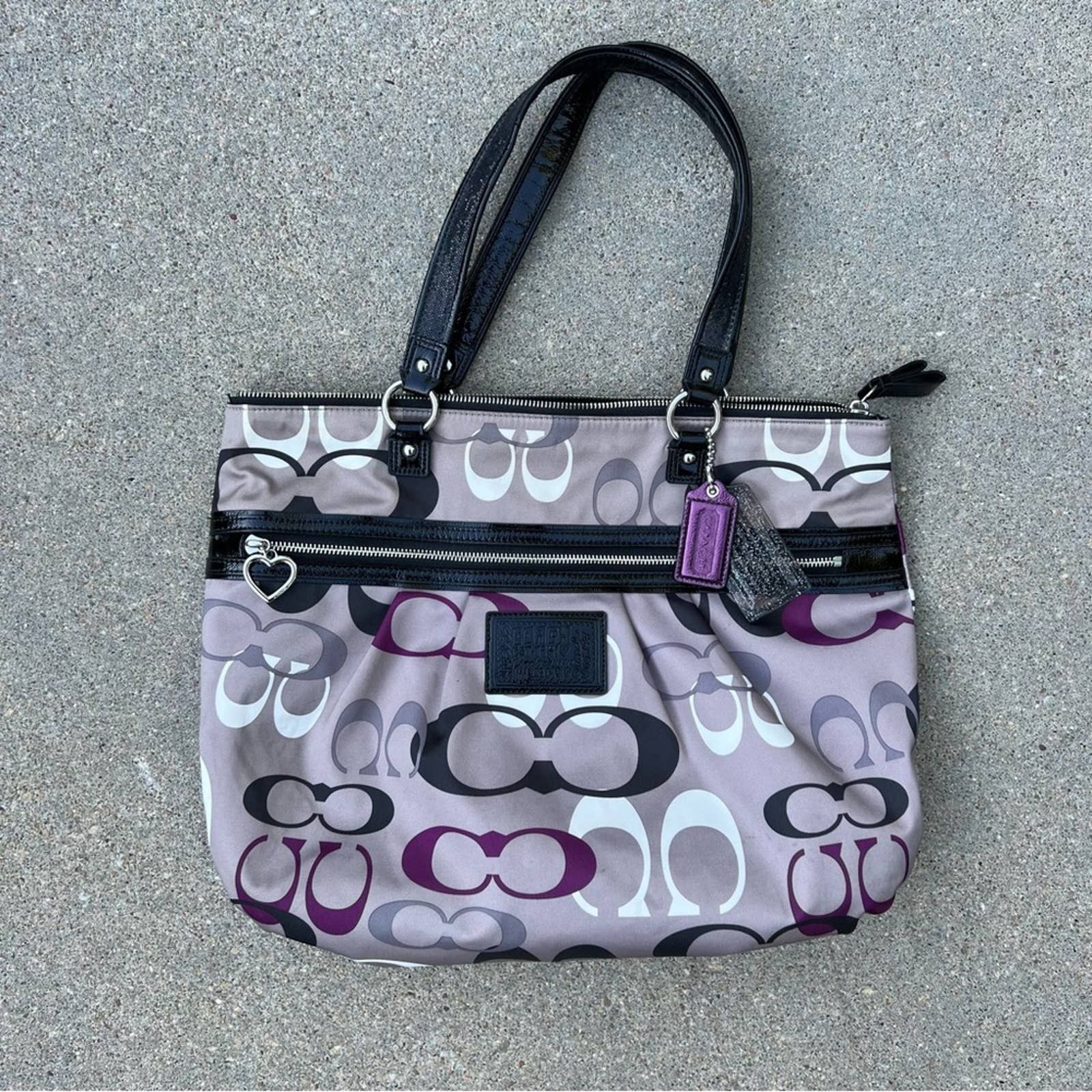 Coach COACH F22961 Daisy Optic Print Multi Glam Logo Tote Bag | Grailed