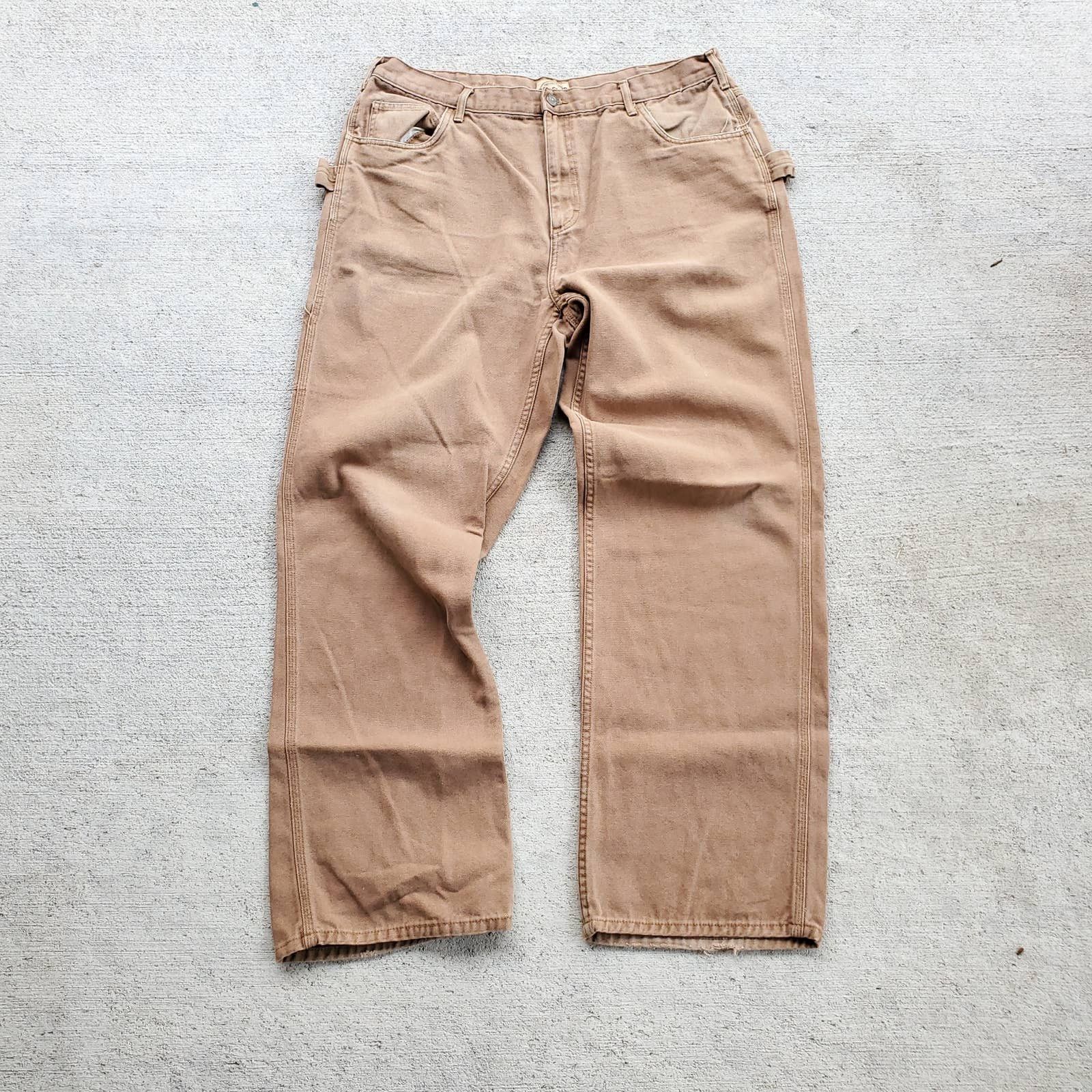Carhartt Wearguard brown tan carpenter pants | Grailed