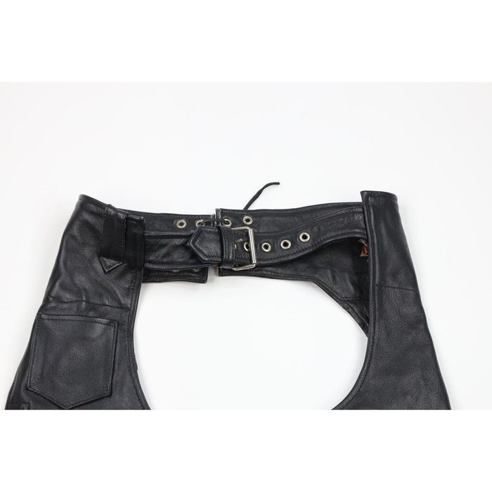 Vintage Vintage 90s Streetwear Leather Backless Chaps Pants | Grailed