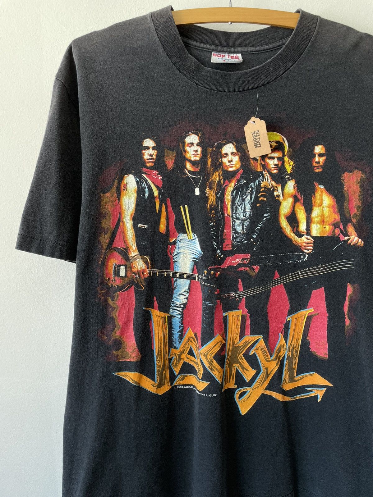 Vintage Vintage 1993 Jackyl Giant Band tee | Grailed