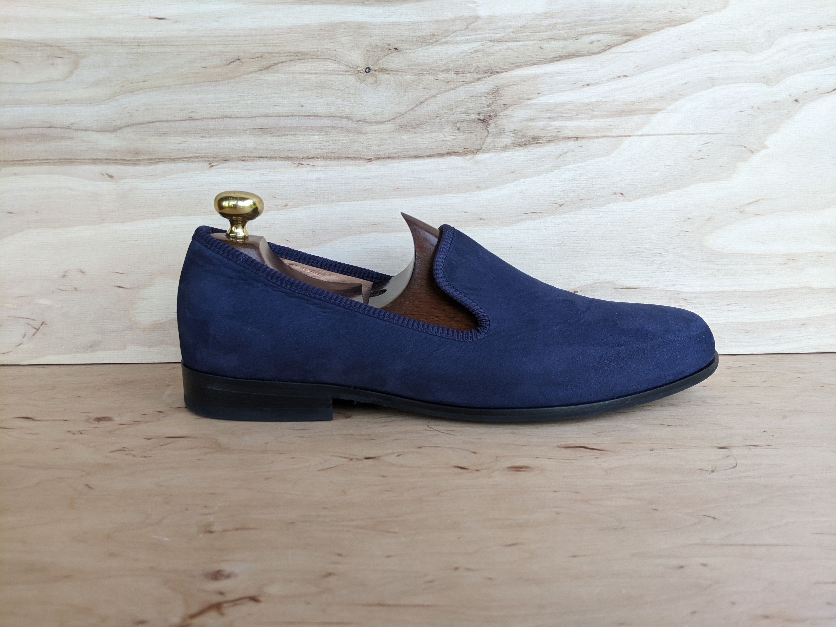 Avant Garde × Duke and Dexter Duke + Dexter Bowler Loafer Navy Blue ...
