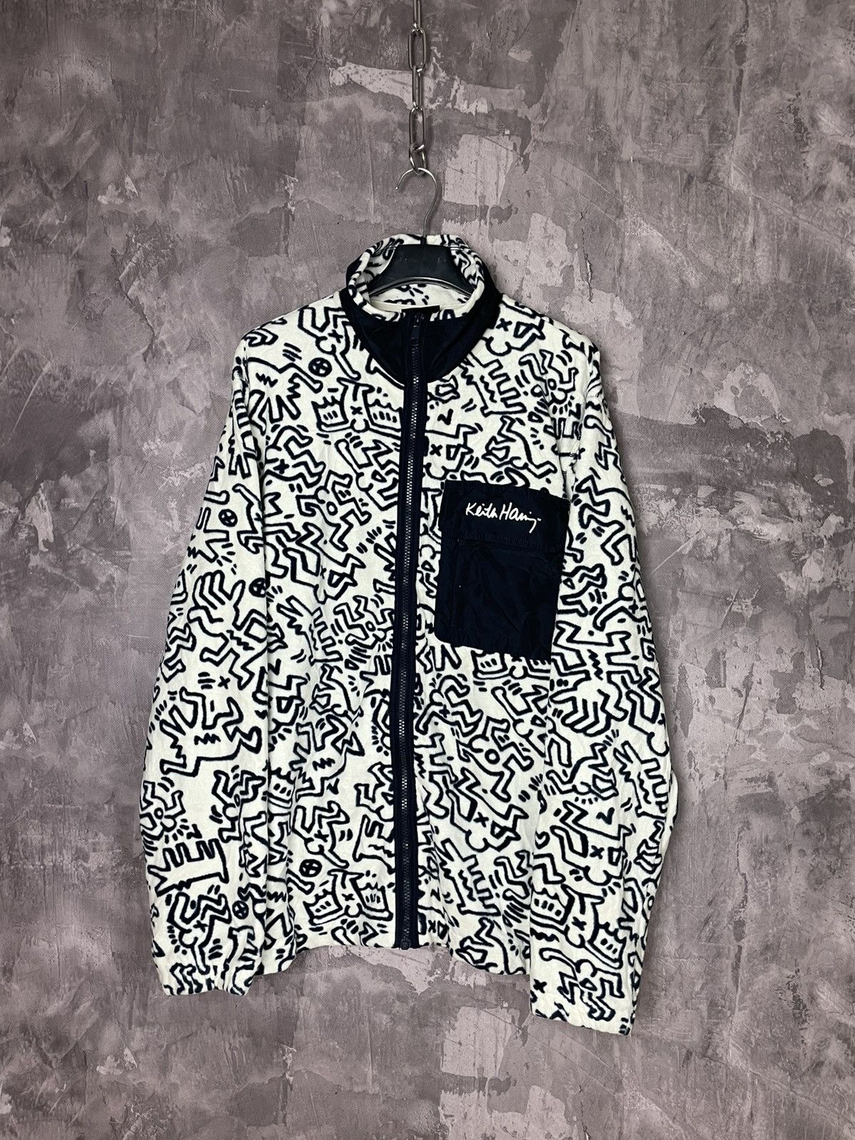 H&M × Keith Haring × Streetwear Keith haring all over print H&M collab ...