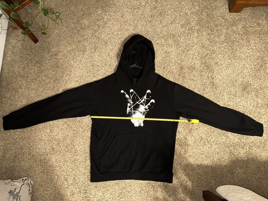 Streetwear Playboi Carti Hand/Jesus Hoodie - Whole Lotta Red | Grailed