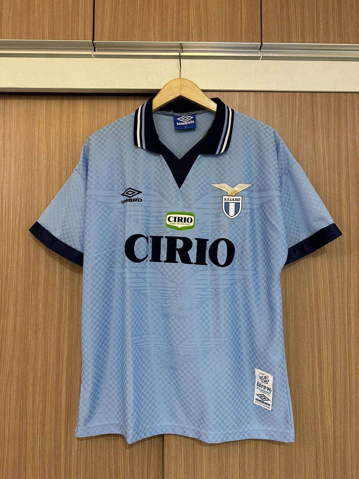 Jersey × Umbro × Vintage Vintage Lazio 1996 Home Jersey Original Nedved ...
