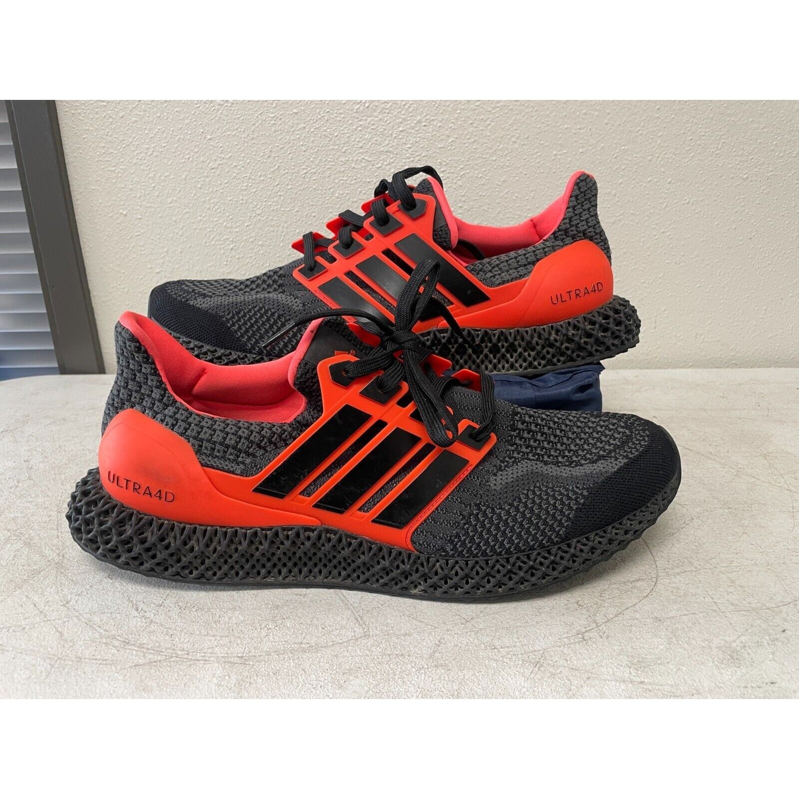 Adidas Adidas Ultra 4D 5.0 'Black Solar Red' G58159 3d RARE Prime K ...