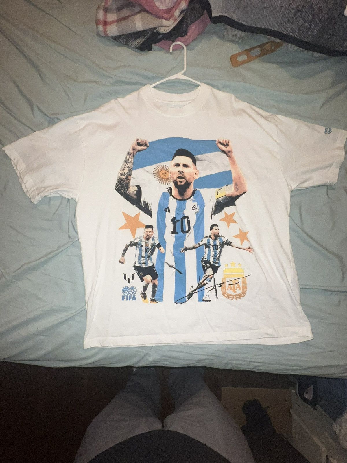 Sergio Calabasas × Streetwear Messi World Cup 2022 Sergio Calabasas Tee ...