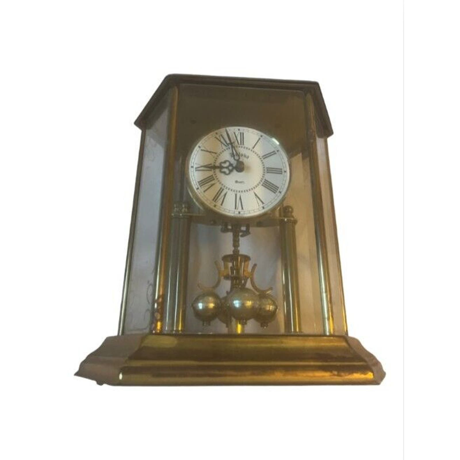 Bulova Bulova Brass Quartz Anniversary Mantel Clock Germany | Grailed