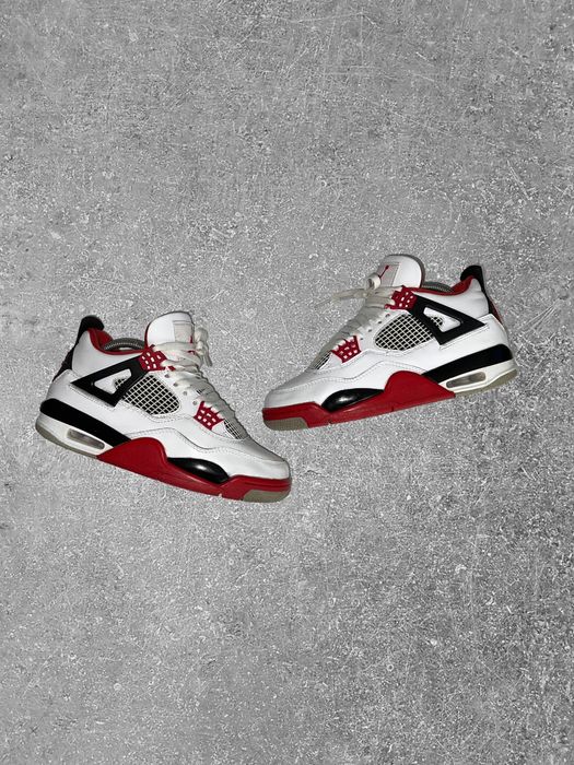 Nike Jordan 4 fire red | Grailed