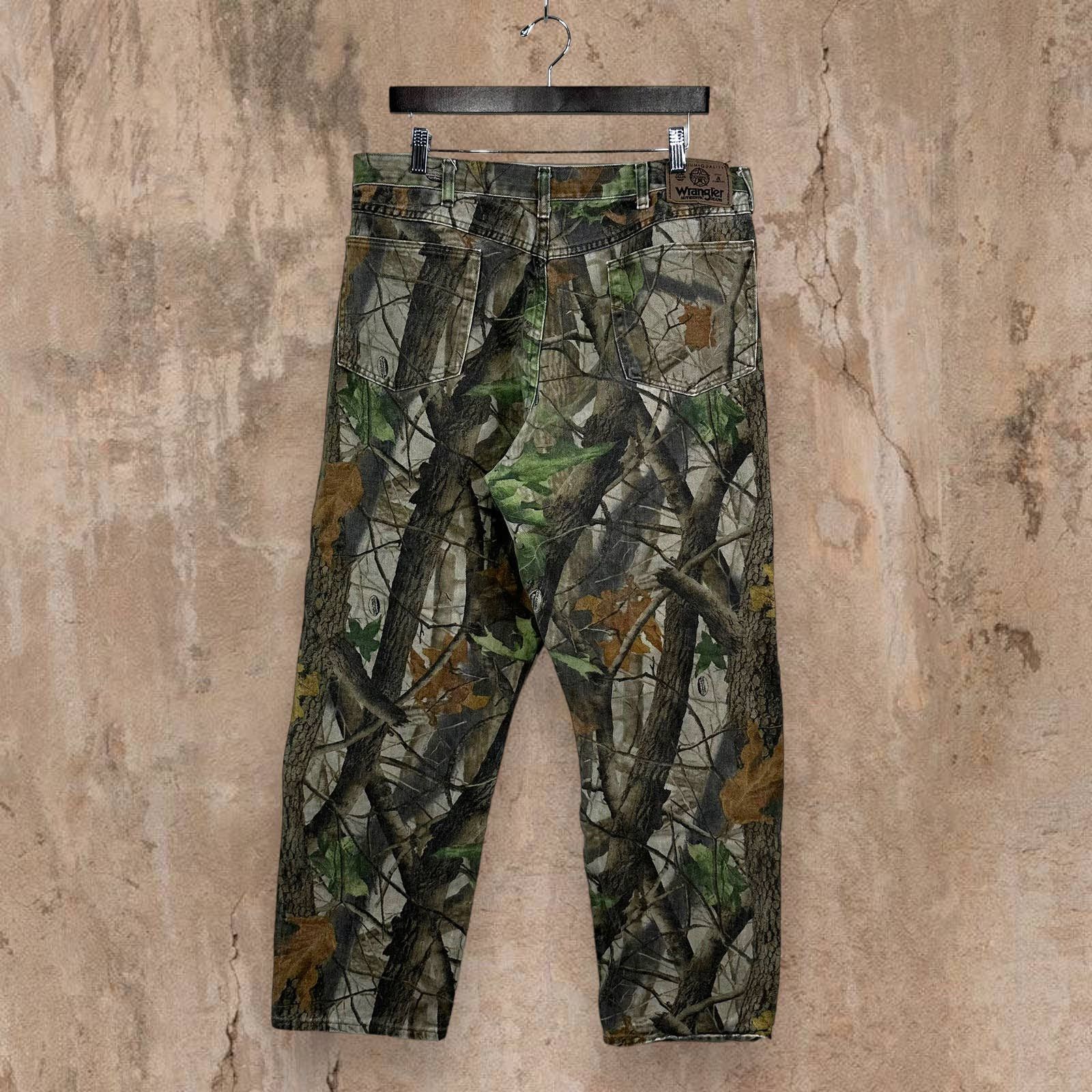 Vintage Vintage Wrangler Hunting Camo Jeans Real Tree Denim 90s | Grailed
