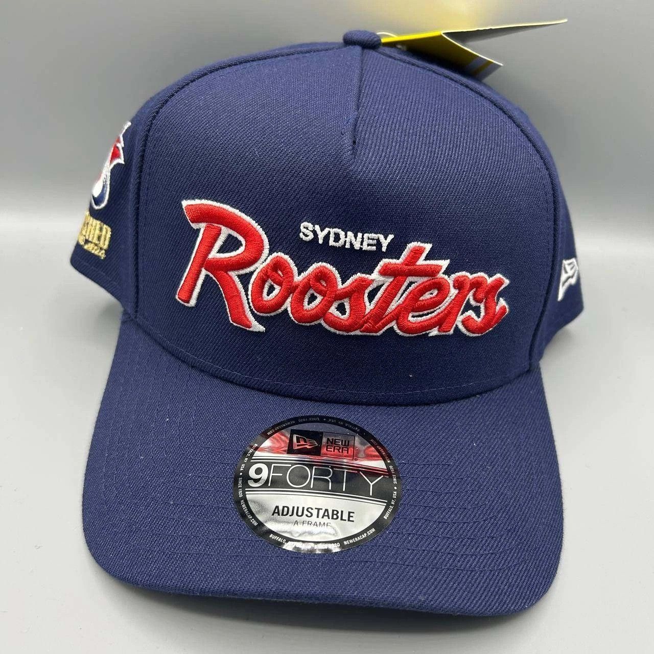 New Era Sydney Roosters NRL Hat Men Navy Embroidered NBA Strap Back ...