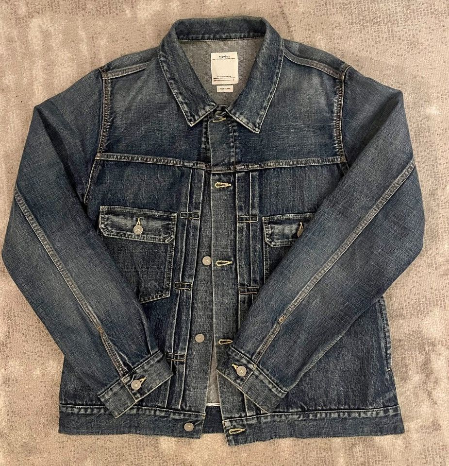 Visvim visvim 101 DMGD-1001 denim jacket | Grailed
