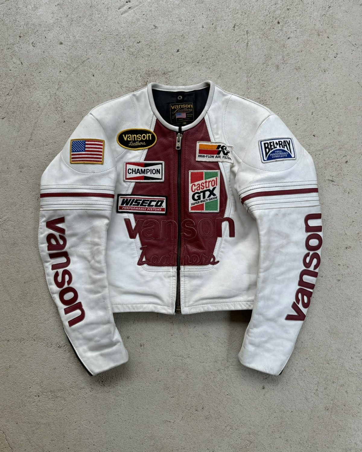 Vanson Leathers 1980’s Vanson One Star Racing Jacket | Grailed