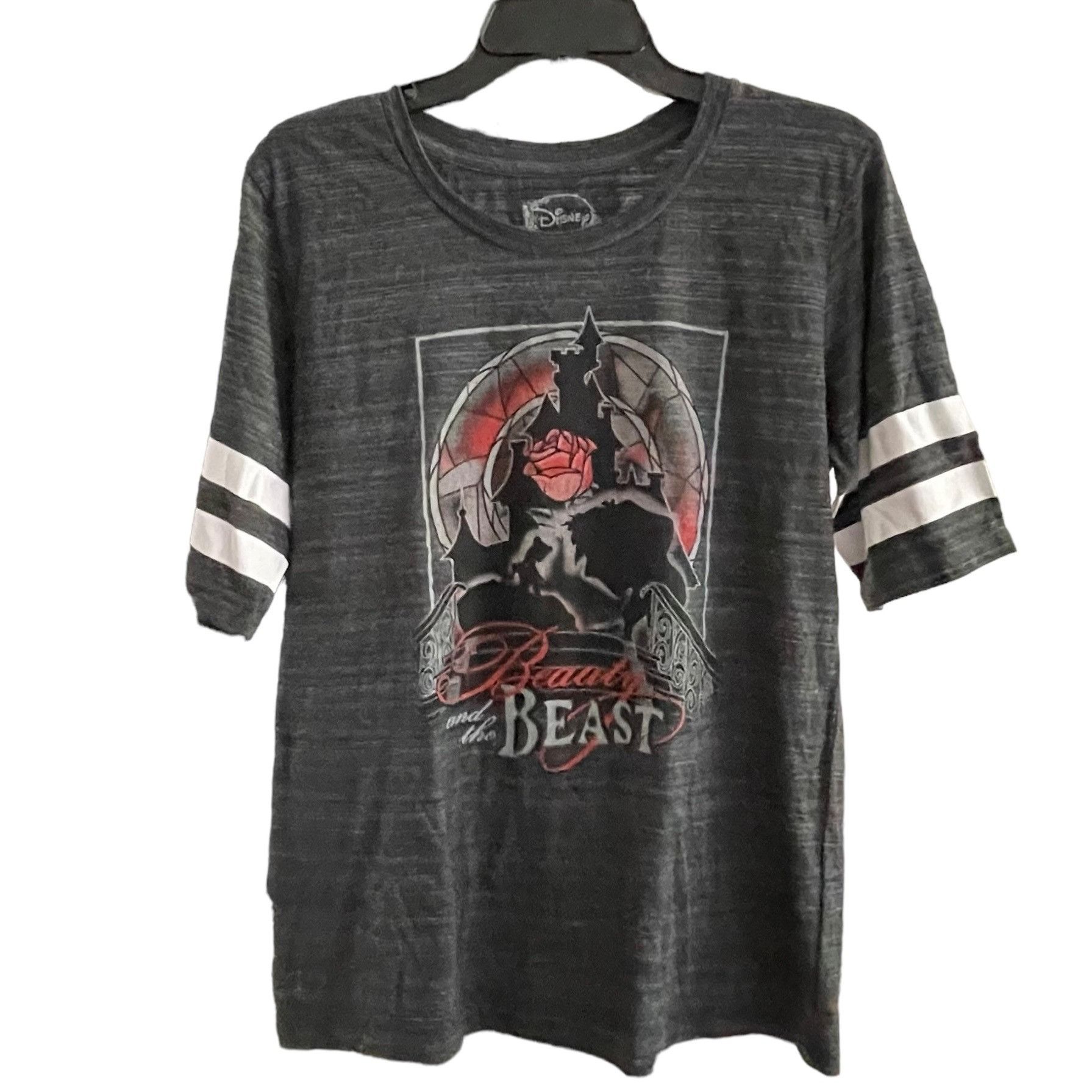 Disney Disney XL Extra Large Tee Shirt Womens Beauty and the Beast ...