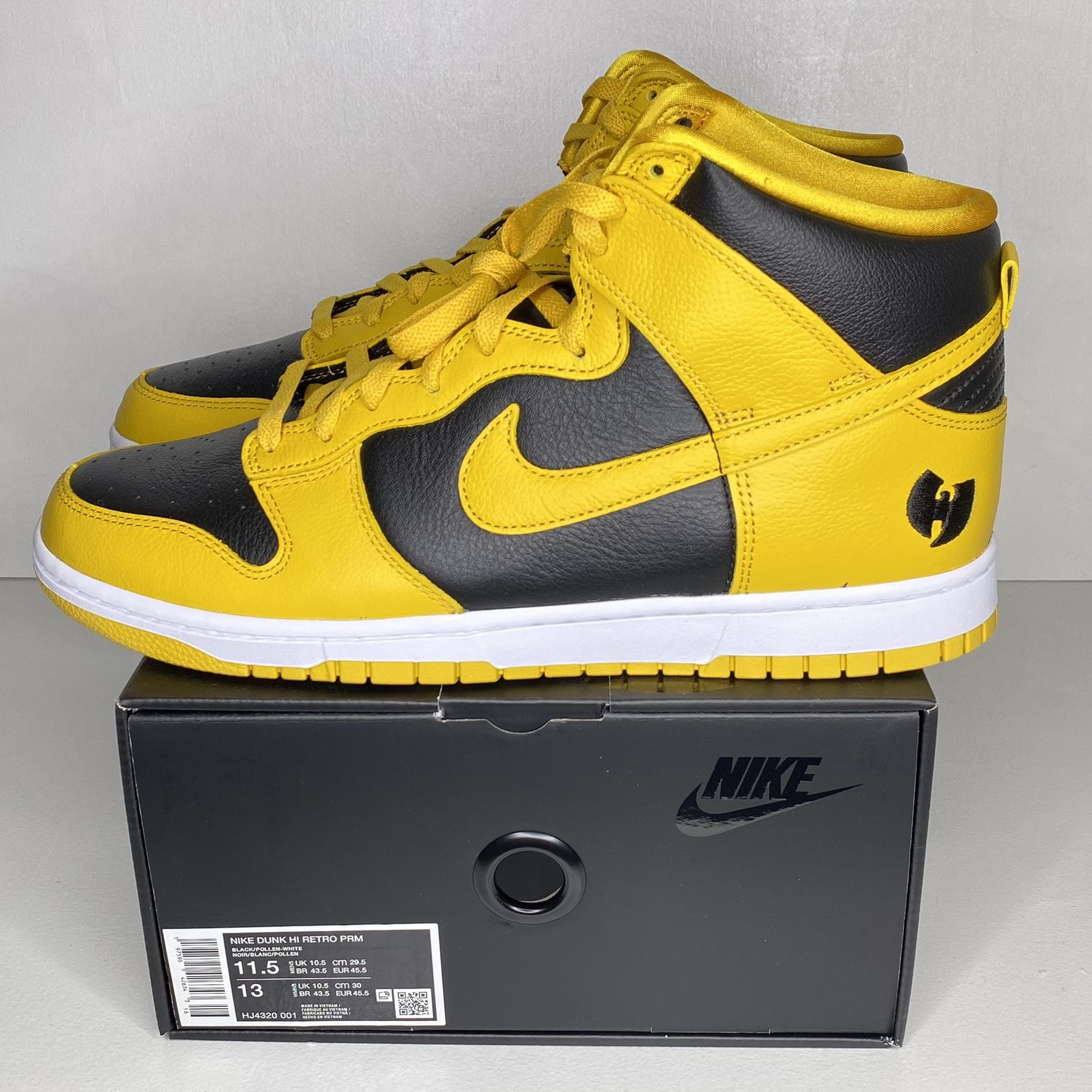 Nike × Wu Tang Clan Nike Dunk High Retro Premium 2024 "Wu-Tang Clan ...