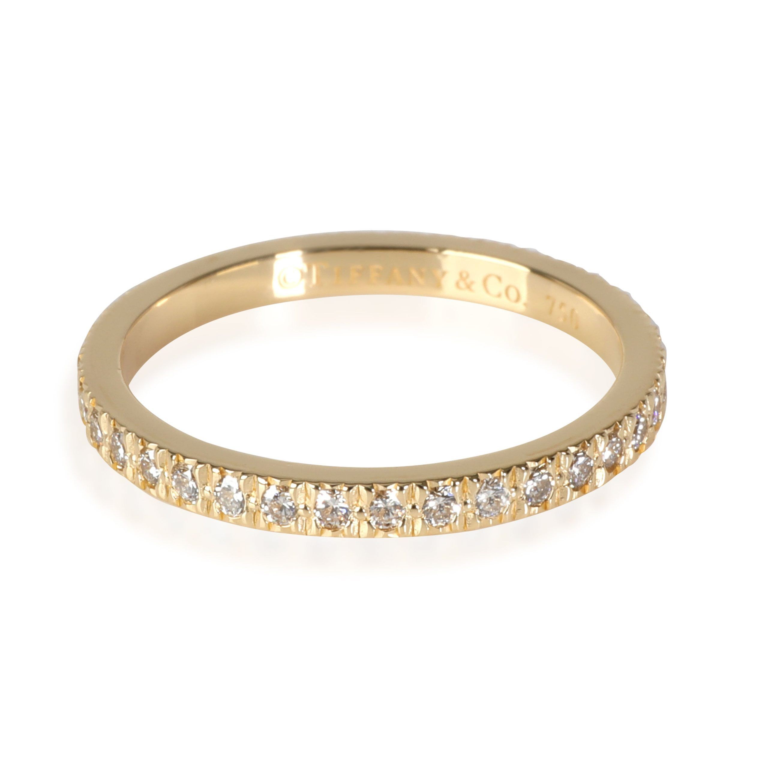 Tiffany & Co. Tiffany & Co. Novo Diamond Eternity Band in 18k Yellow ...