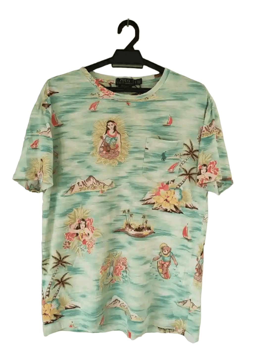 Polo Ralph Lauren Polo Ralph Lauren Full Print Hawaiian Style Grailed