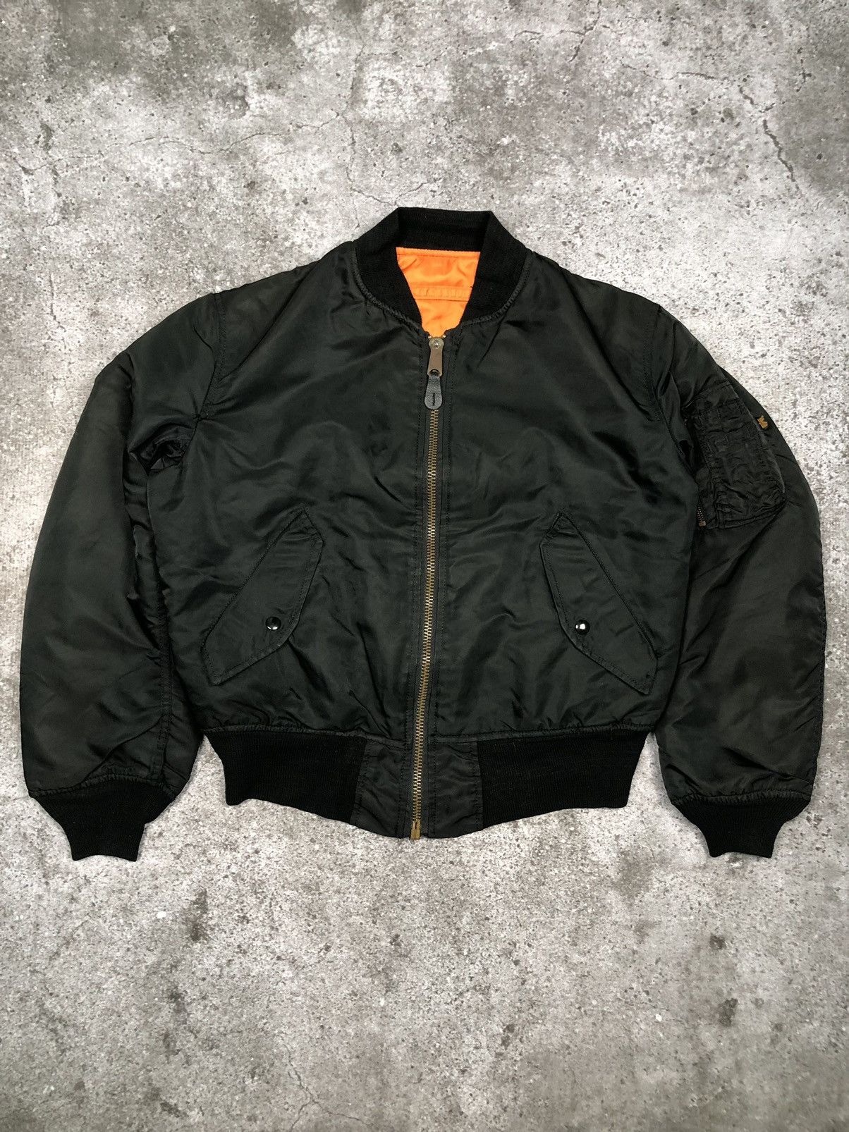 Alpha Industries × Buzz Rickson's × Military ALPHA INDUSTRIES Black ...