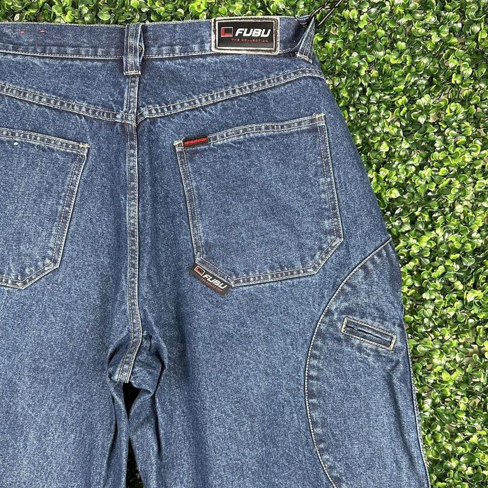 Vintage JNCO STYLE FUBU Wide Leg Baggy Jeans | Grailed