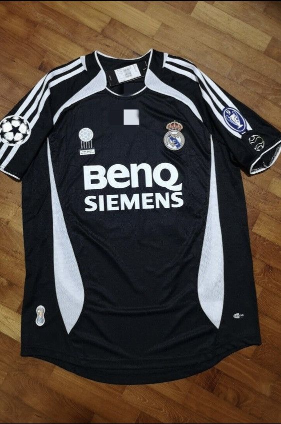 Adidas Beckham 2006-2007 Real Madrid UCL Third Jersey | Grailed