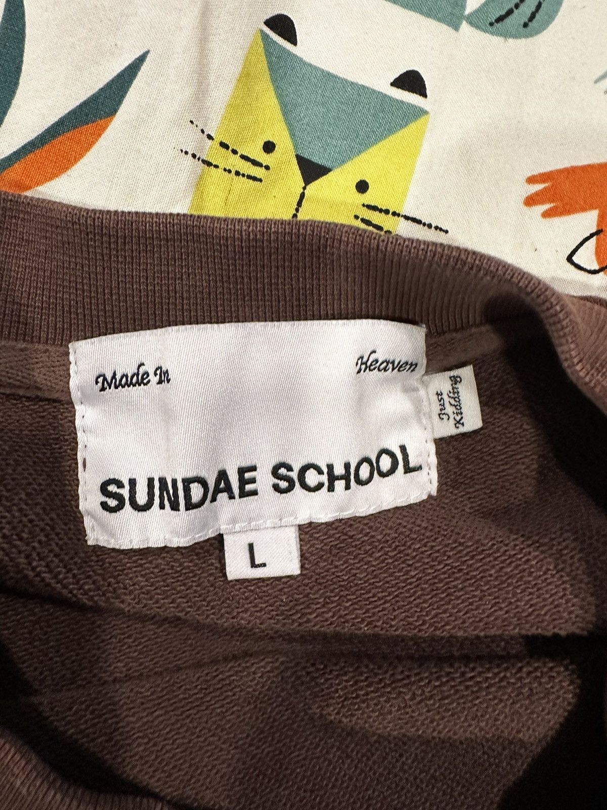 Archival Clothing × Sundae School Sundae School Logo Crewneck | Grailed