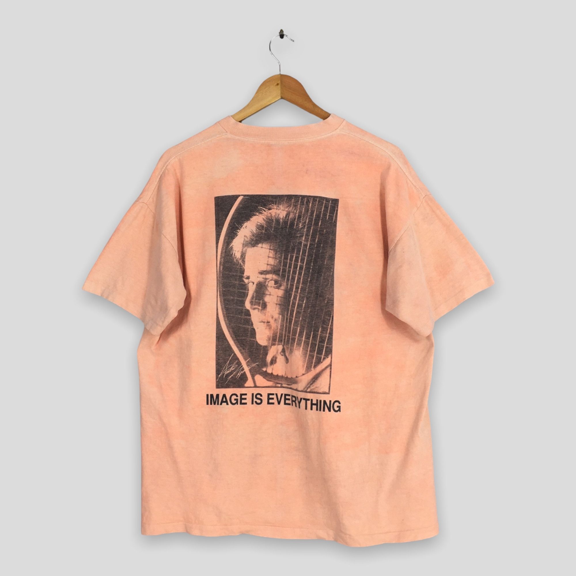 Vintage Vintage 90s Andre Agassi Portrait Canon Eos Rebel Tshirt | Grailed