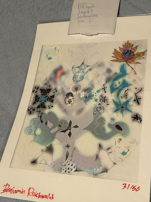 Sad Boys Bladee “EEX” Print 31/50 Benjamin Reichwald Signed drain | Grailed