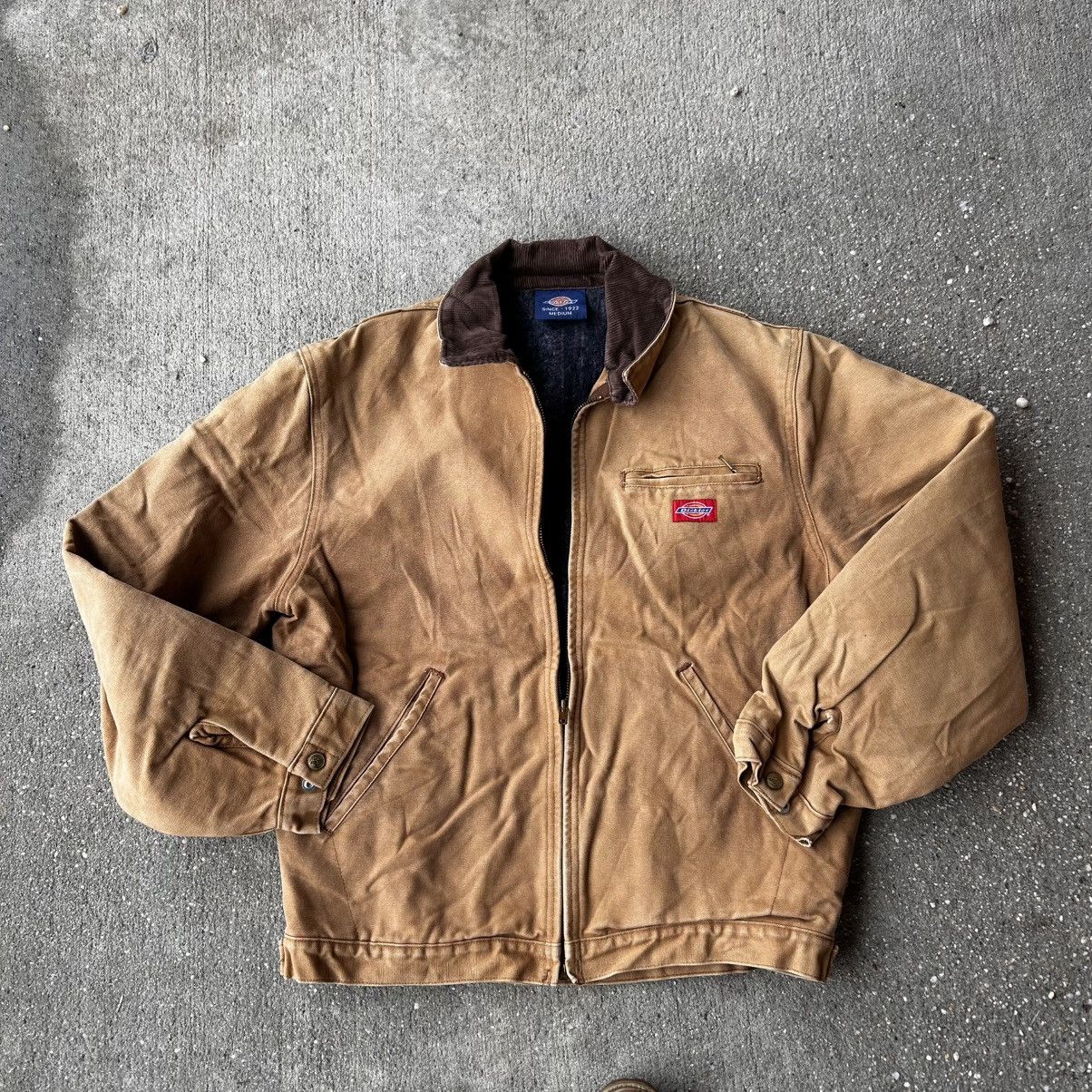 Dickies × Vintage Vintage 90s Dickies “detroit” style work wear jacket ...