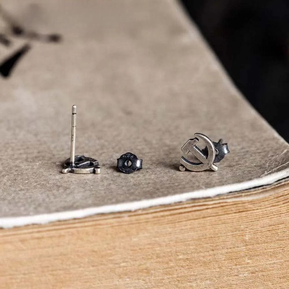 Vintage Sickle Hammer Earrings | Grailed