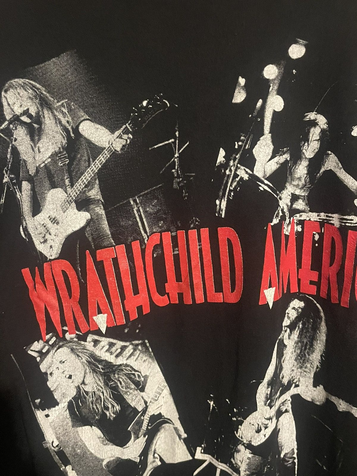 Vintage vintage Wrathchild America metal band t shirt | Grailed
