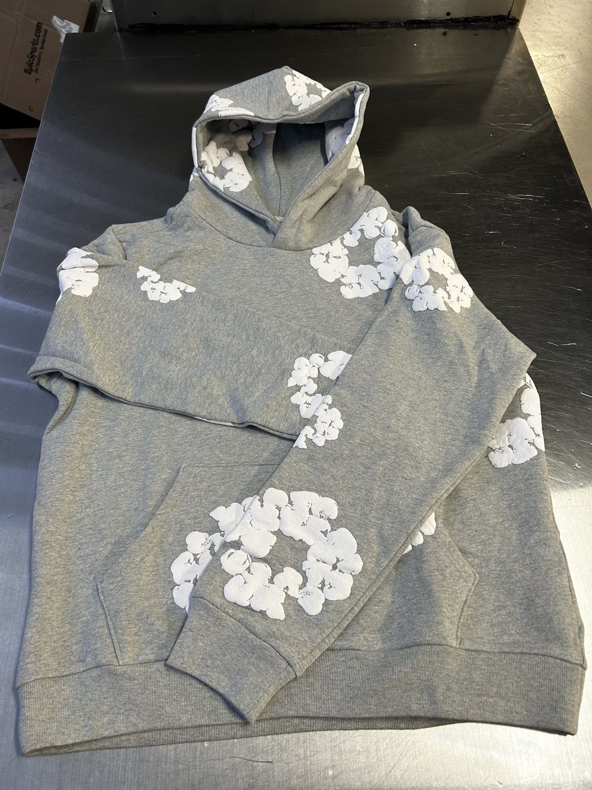 DENIM TEARS Denim Tears Hoodie Gray | Grailed