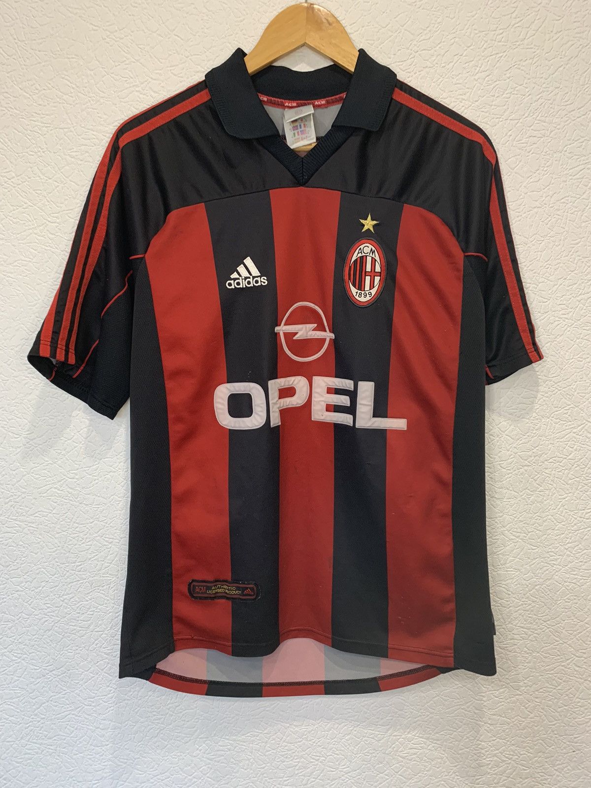 Adidas Adidas Milan 2000/2001 Home Kit Soccer Jersey | Grailed