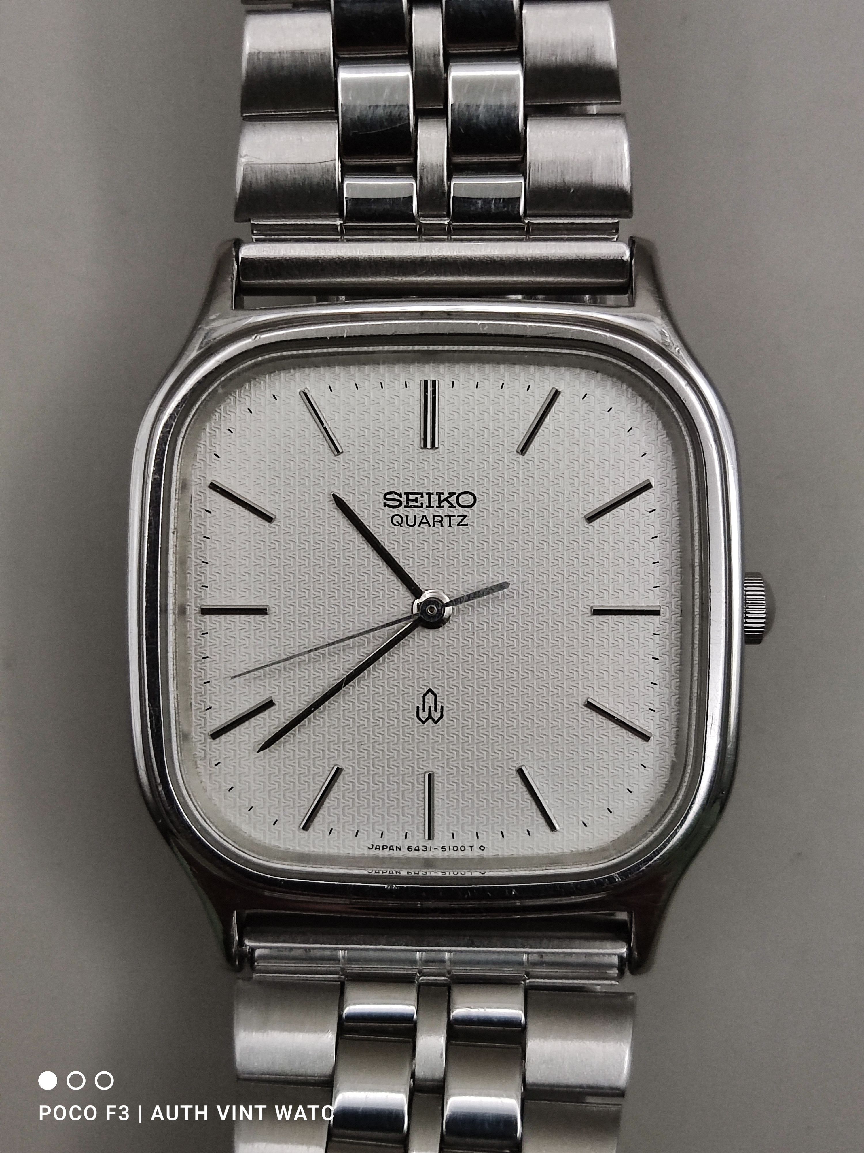 Seiko × Vintage Authentic Vintage Seiko Quartz Textured Dial Unisex ...