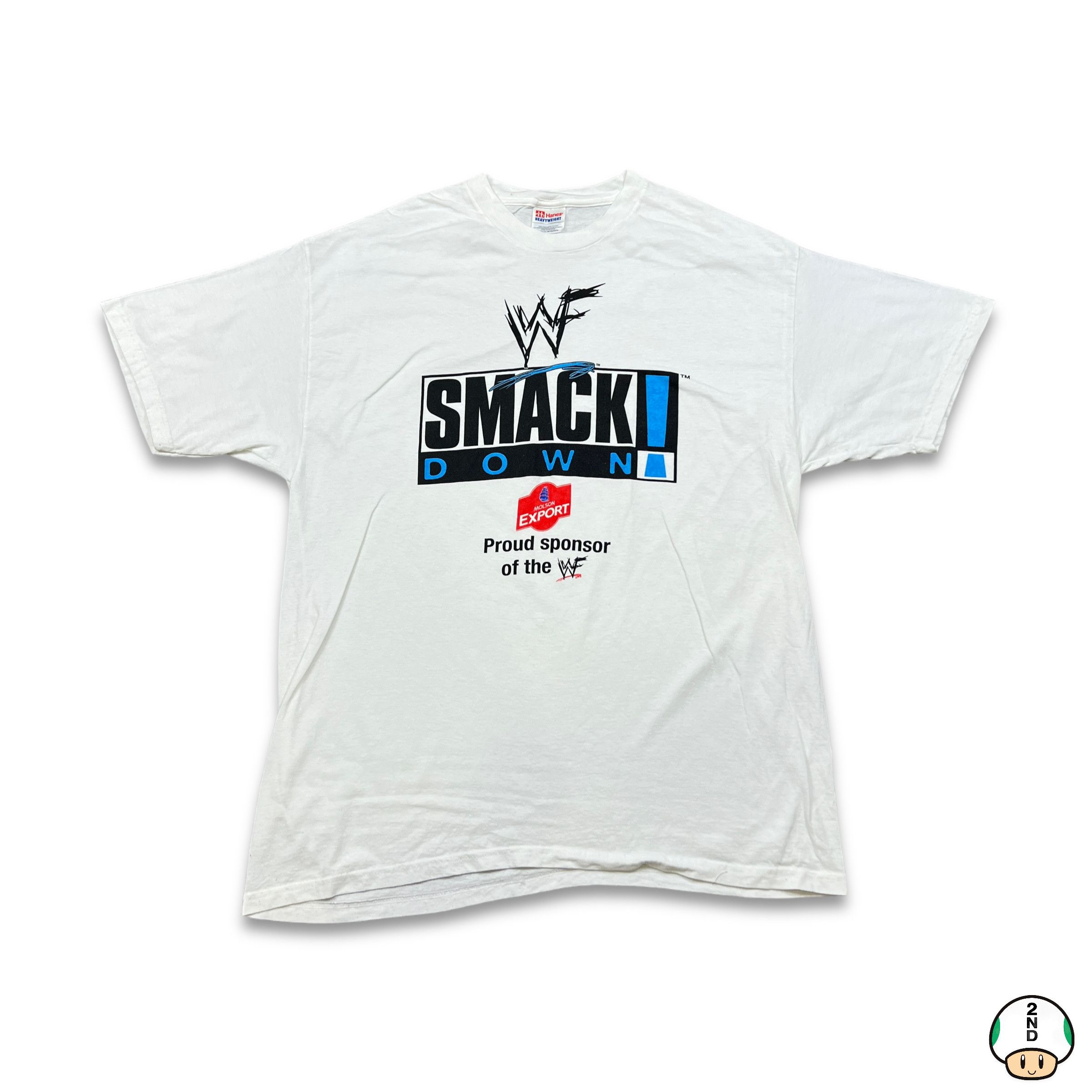 Vintage × Wwe × Wwf Vintage 90s WWF Smackdown Wrestling Tee | Grailed