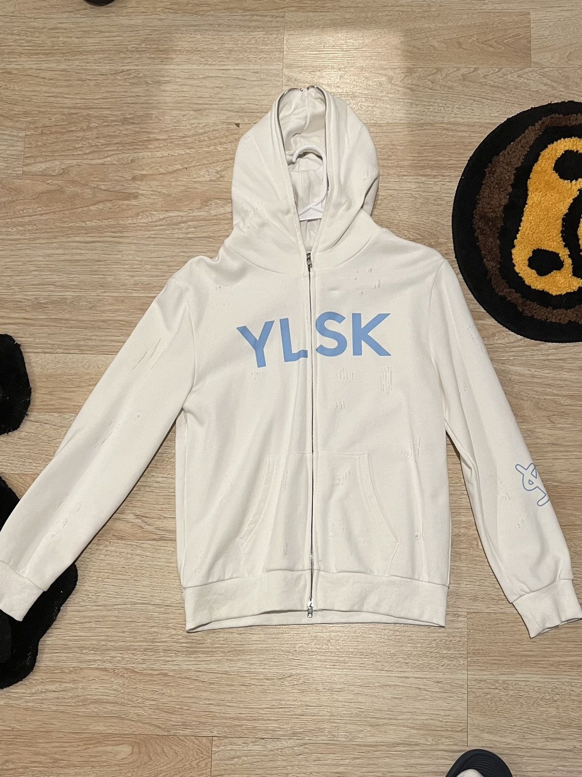 Supreme YLSK Distressed Full Zip | Grailed