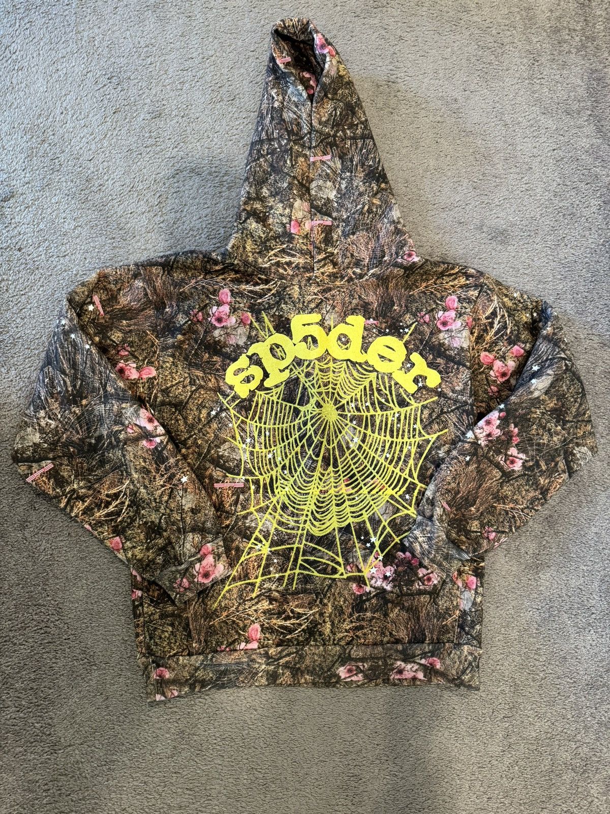 Sp5der Spider OG Web Hoodie ‘Real Tree’ | Grailed