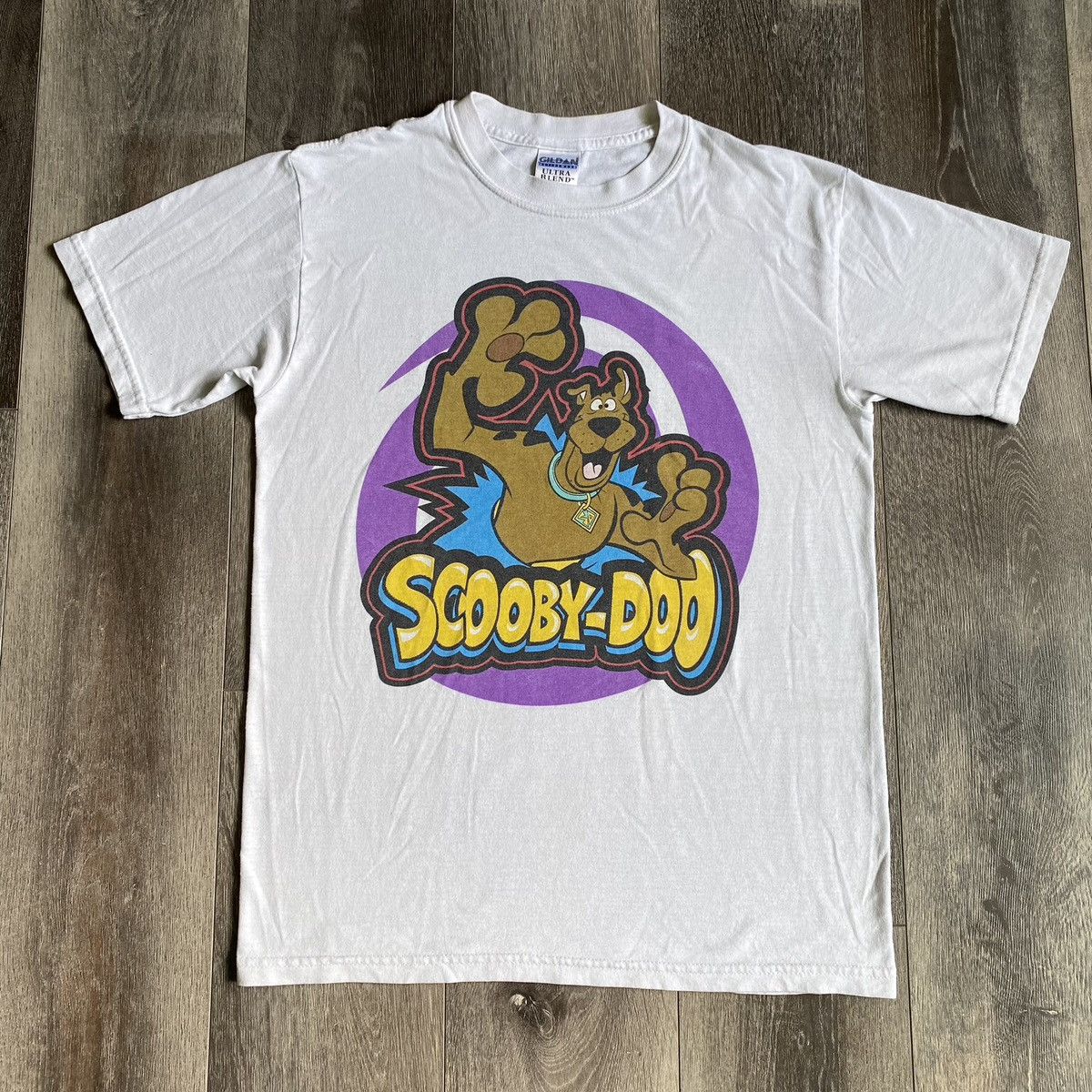 Vintage Vintage 2000s Scooby Dooby Doo TV Show Graphic Logo T Shirt ...