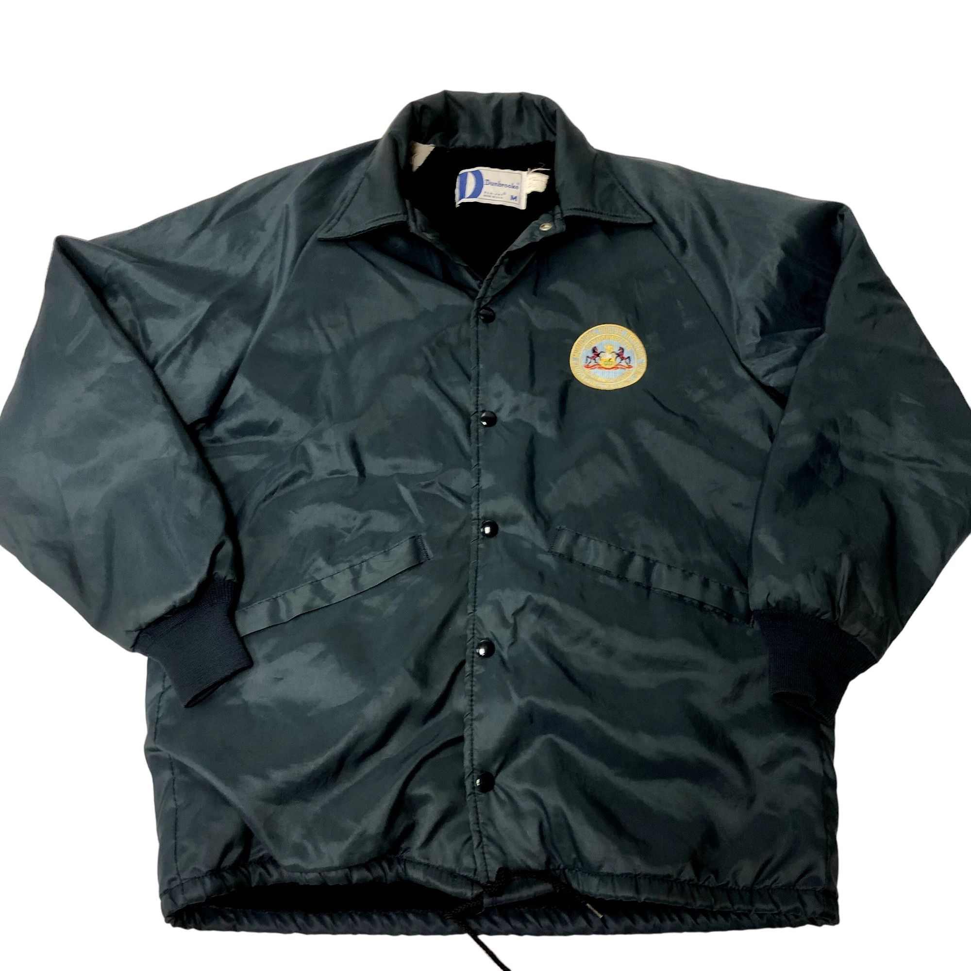 Dunbrooke 60's Dunbrooke FLEECE Lined POLICE Officers Training Jacket ...