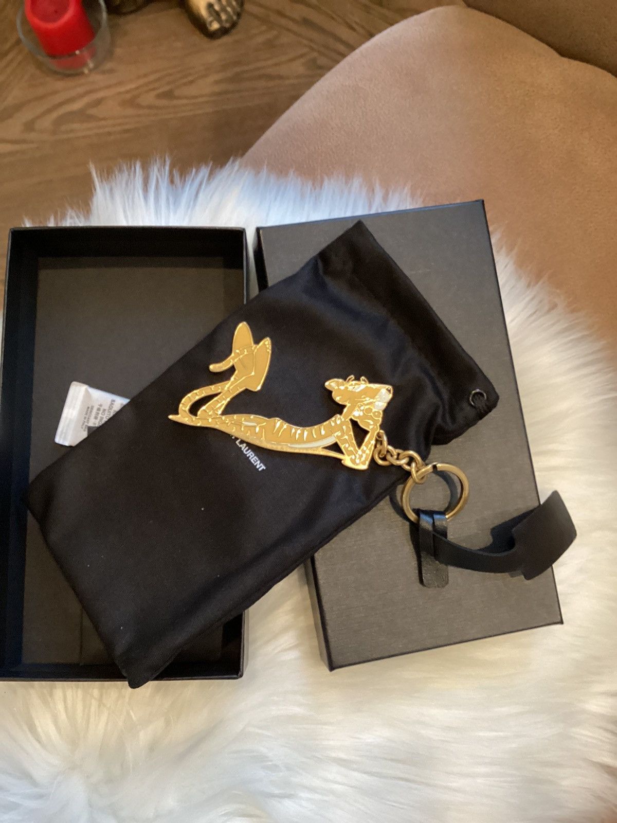 Yves Saint Laurent YSL Tigger Key Ring | Grailed