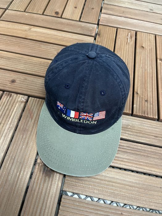 Vintage Wimbledon Tennis Embroidered Vintage Blue Hat Cap | Grailed