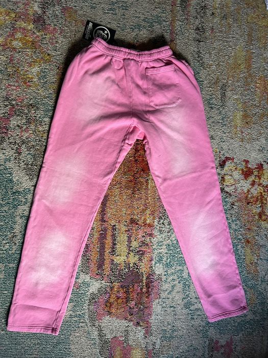 HELLSTAR Hellstar Pink Flame Sweatpants | Grailed