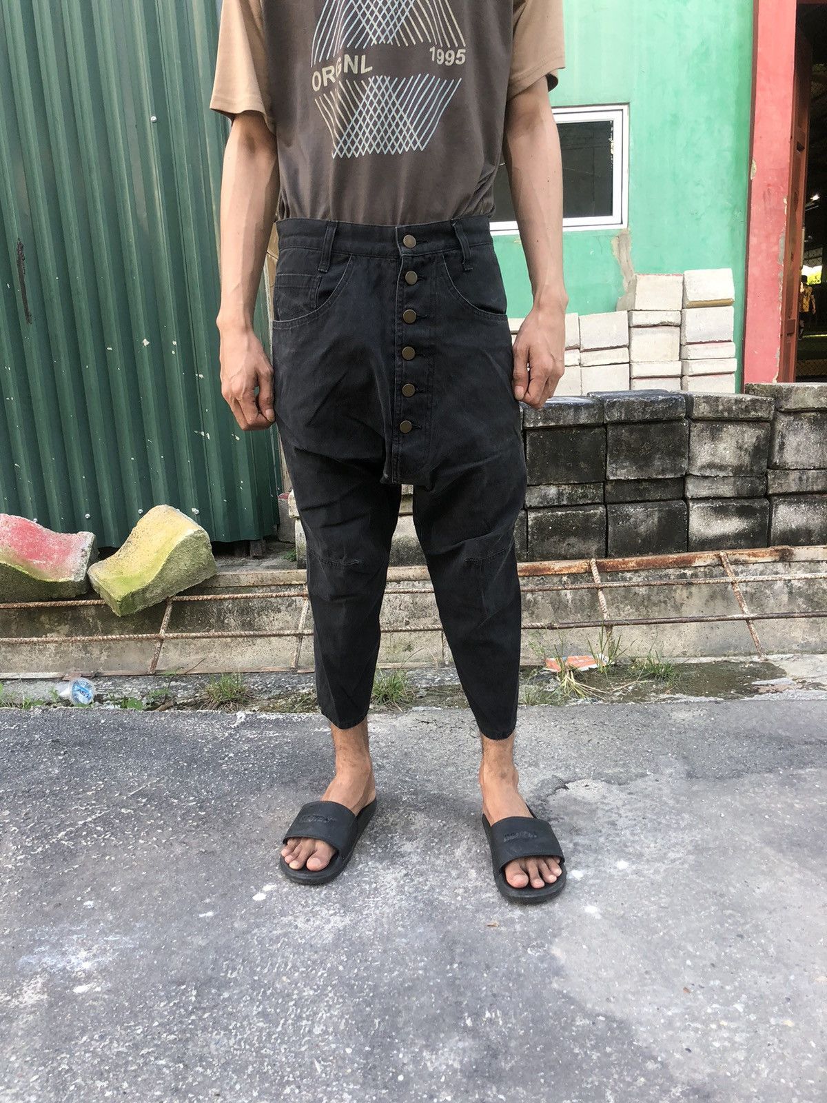 Christopher Nemeth Christoper nemeth dropcrotch pants | Grailed
