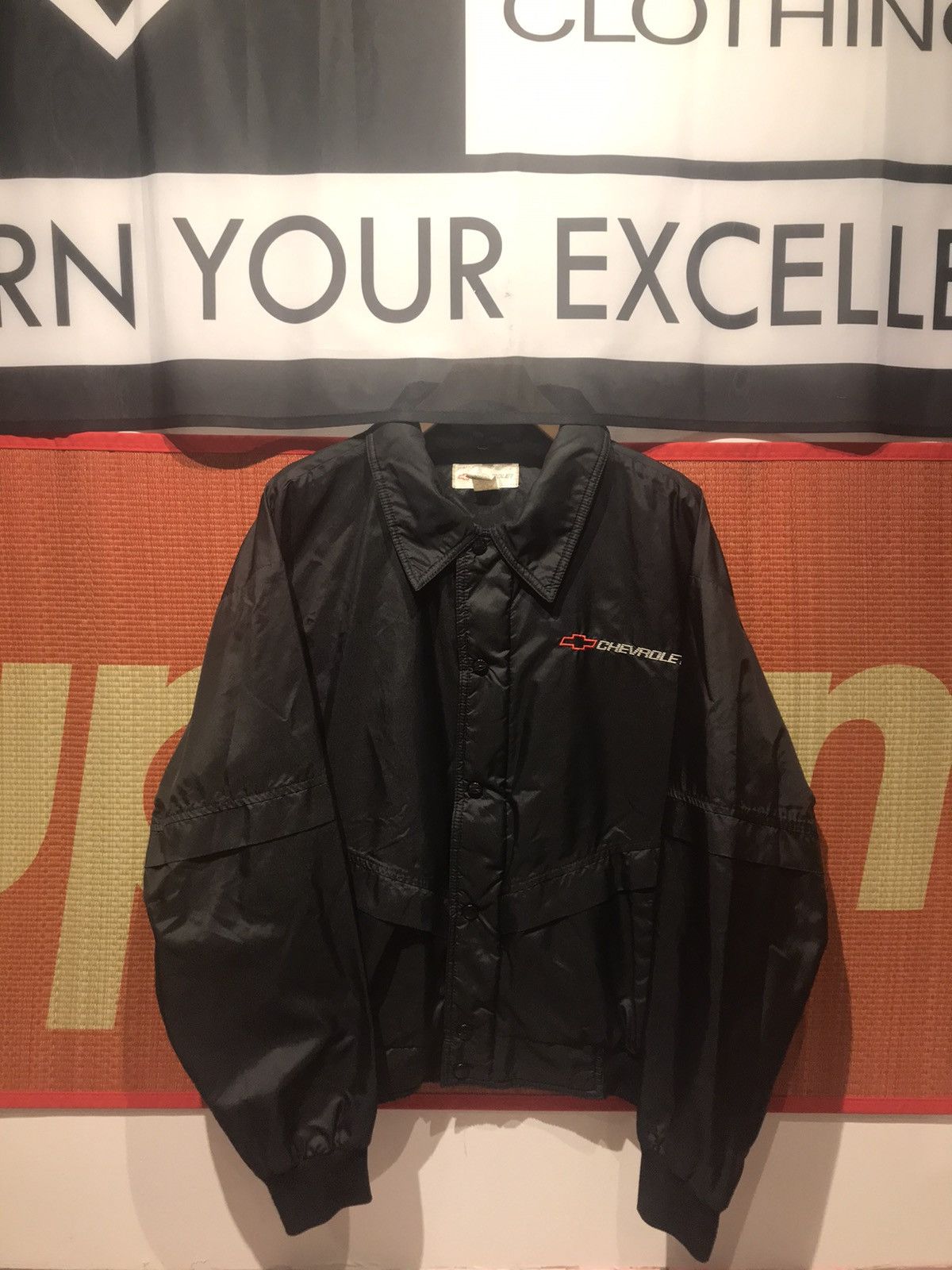 Vintage 90s vintage retro Chevrolet Chevy racing car sport jacket | Grailed