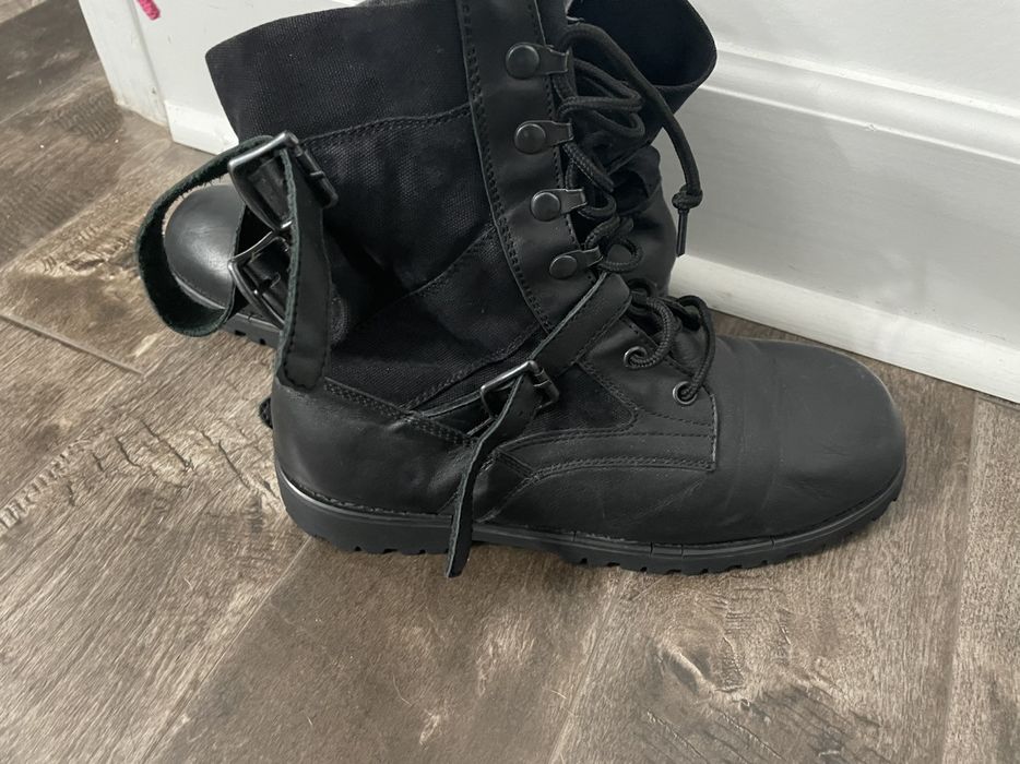 Number (N)ine Number nine welcome to the shadow combat boots | Grailed