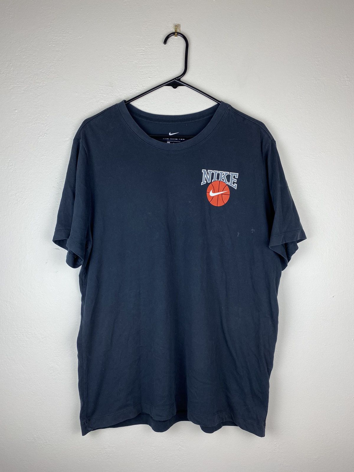 Nike × Vintage Black Nike Whatcha Gonna Do When I Dunk On You T Shirt ...