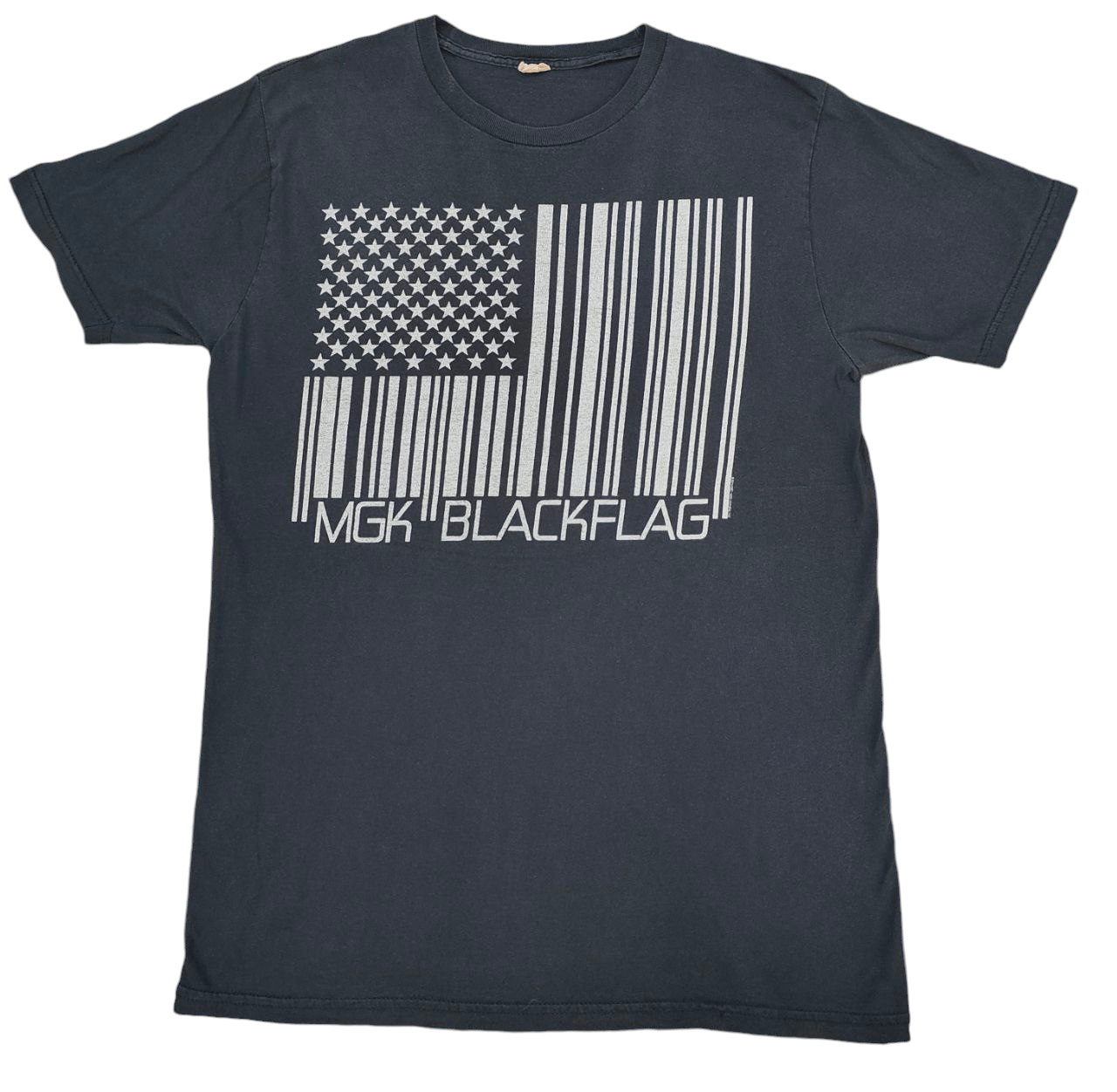 Rap Tees MGK Black Flag Rap Faded T | Grailed