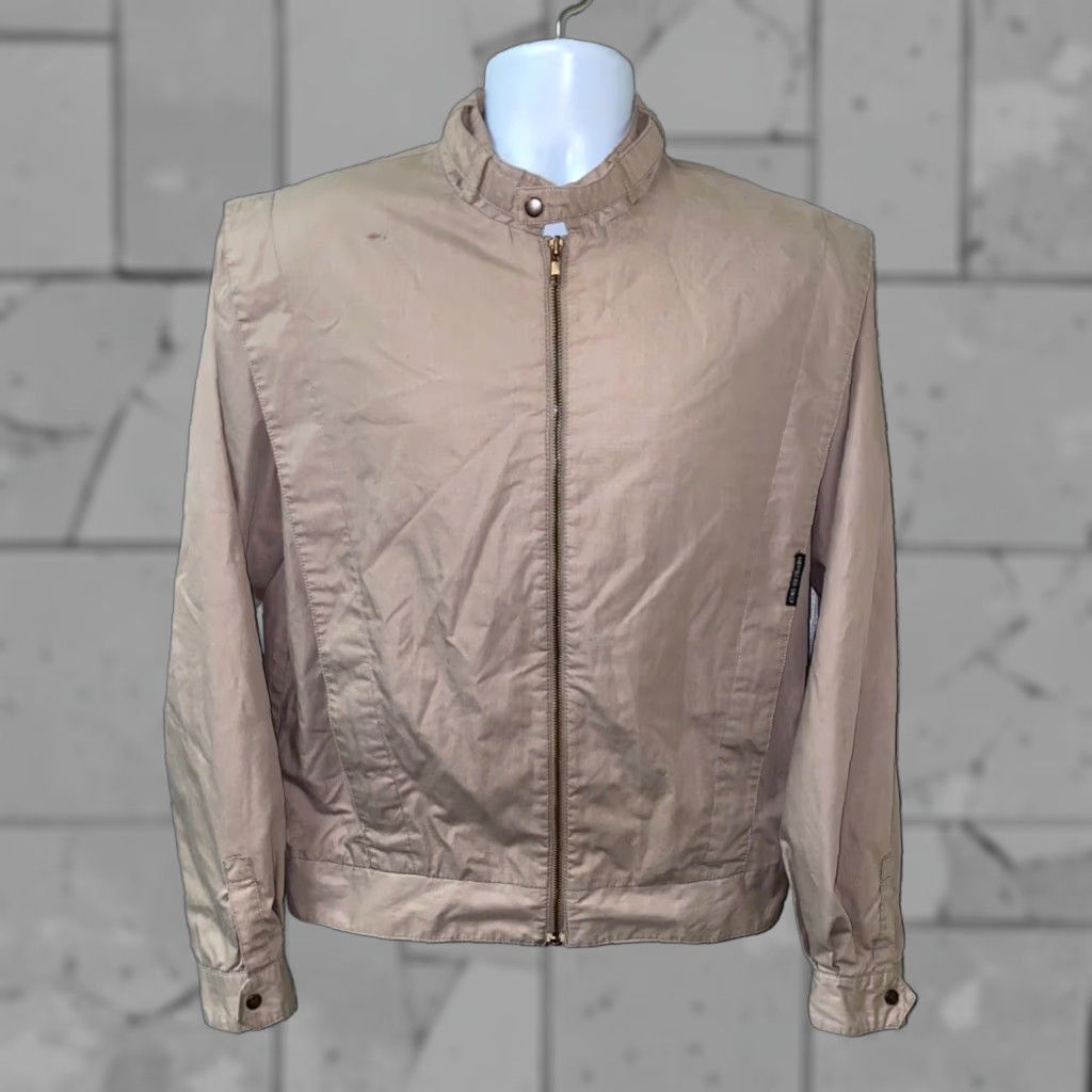 Members Only Vintage Members Only Authentic Luxury Mens Beige Full ...