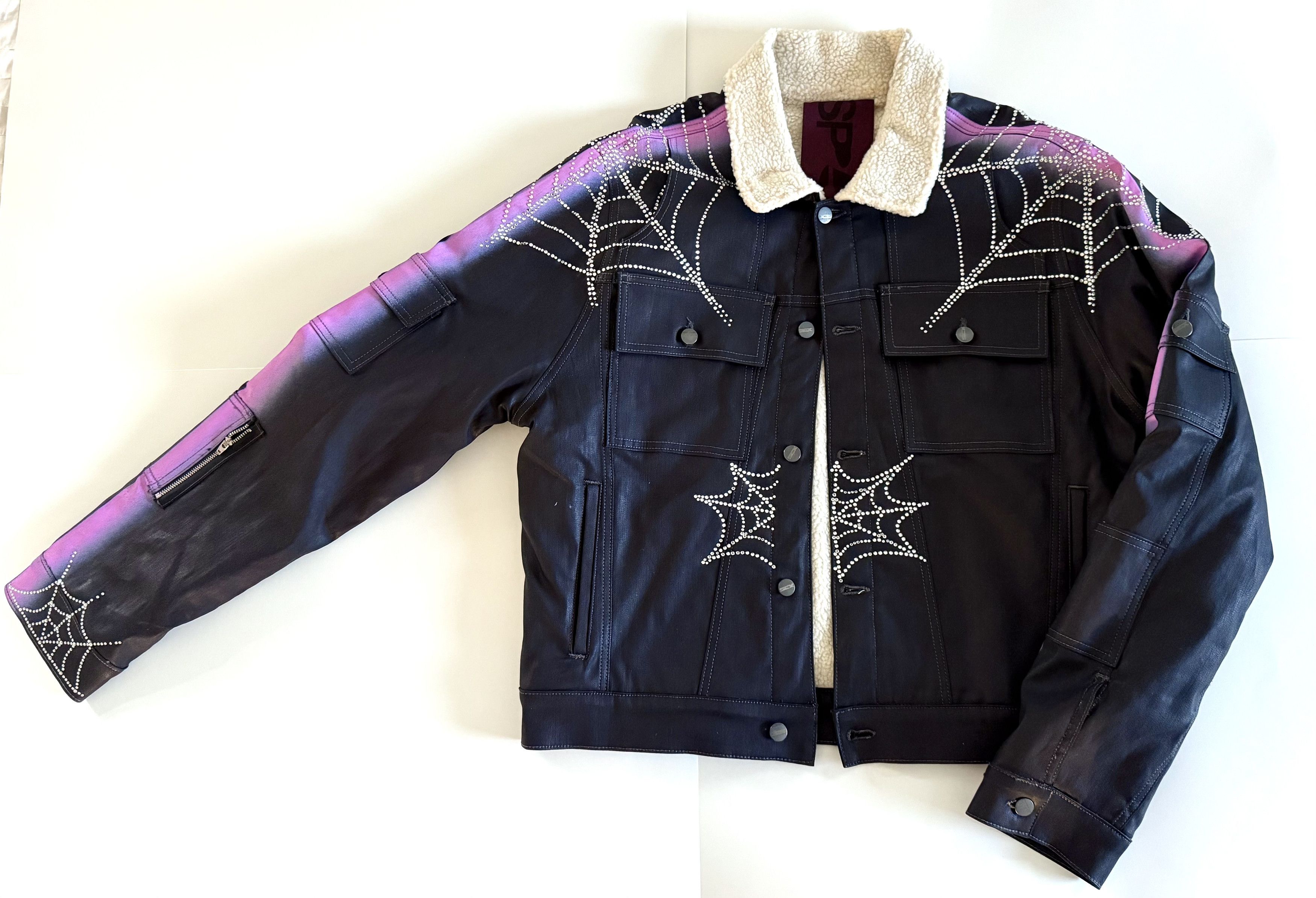 Sp5der Spider Worldwide SP5DER Trucker Jacket | Grailed